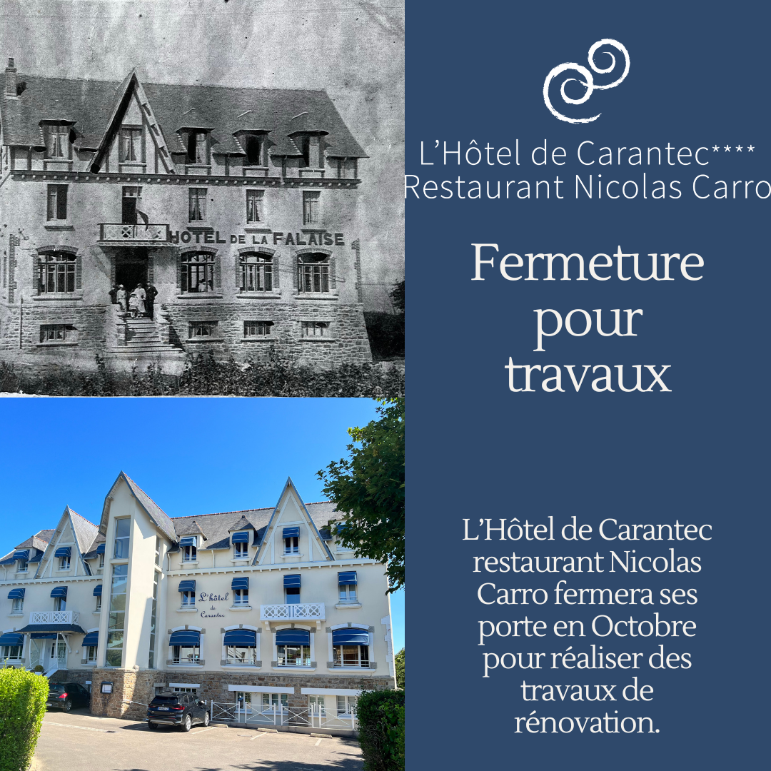 le chef en sa cuisine – Hôtel de Carantec